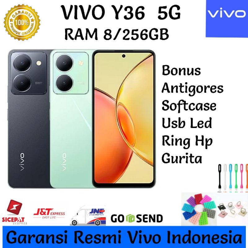 Jual VIVO Y36 5G NFC RAM 8/256GB GARANSI RESMI VIVO INDONESIA | Shopee Indonesia