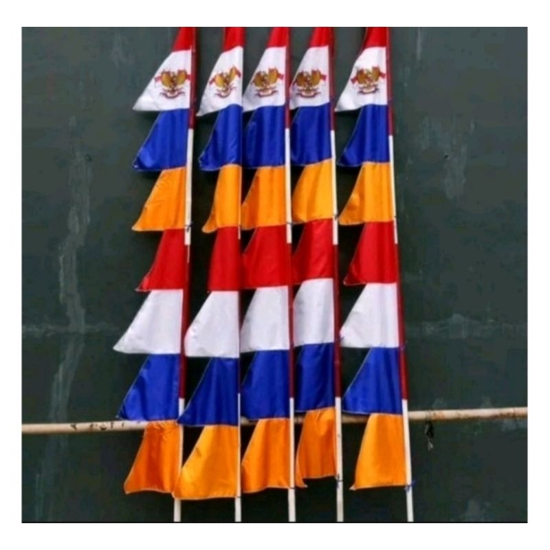 Jual Bendera Umbul Umbul Warna Warni Merah Putih Garuda HUT RI Kemerdekaan | Shopee Indonesia