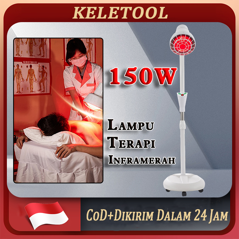 Jual lampu infrared terapi infrared fisioterapi standing lampu infrared ...