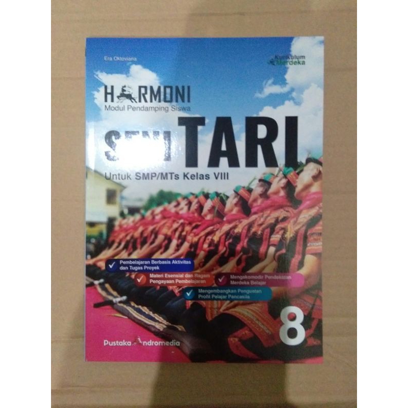 Jual BUKU HARMONI SENI TARI KELAS 8 SMP/MTS KURIKULUM MERDEKA | Shopee Indonesia