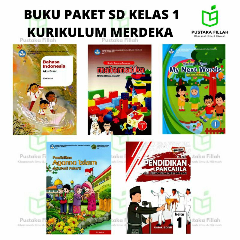 Jual BUKU KURIKULUM MERDEKA SD KELAS 1 ORIGINAL | Shopee Indonesia
