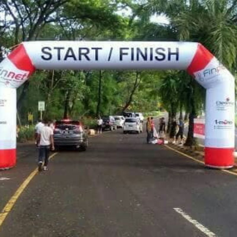 Jual balloon gate balon start finish balon promosi 3 m x 4 + blower ...