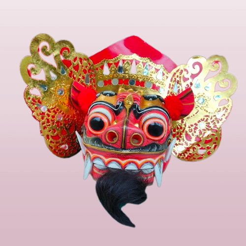 Jual Topeng Kepala Barong Ket Khas Bali Ukuran Besar 45cm | Tapel ...