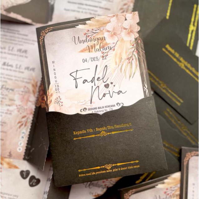 Jual Std Bg Undangan Pernikahan Undangan Nikah Undangan Pernikahan