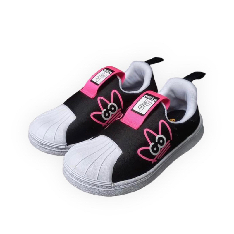 Jual Adidas superstar black pink rabbit kids | Shopee Indonesia