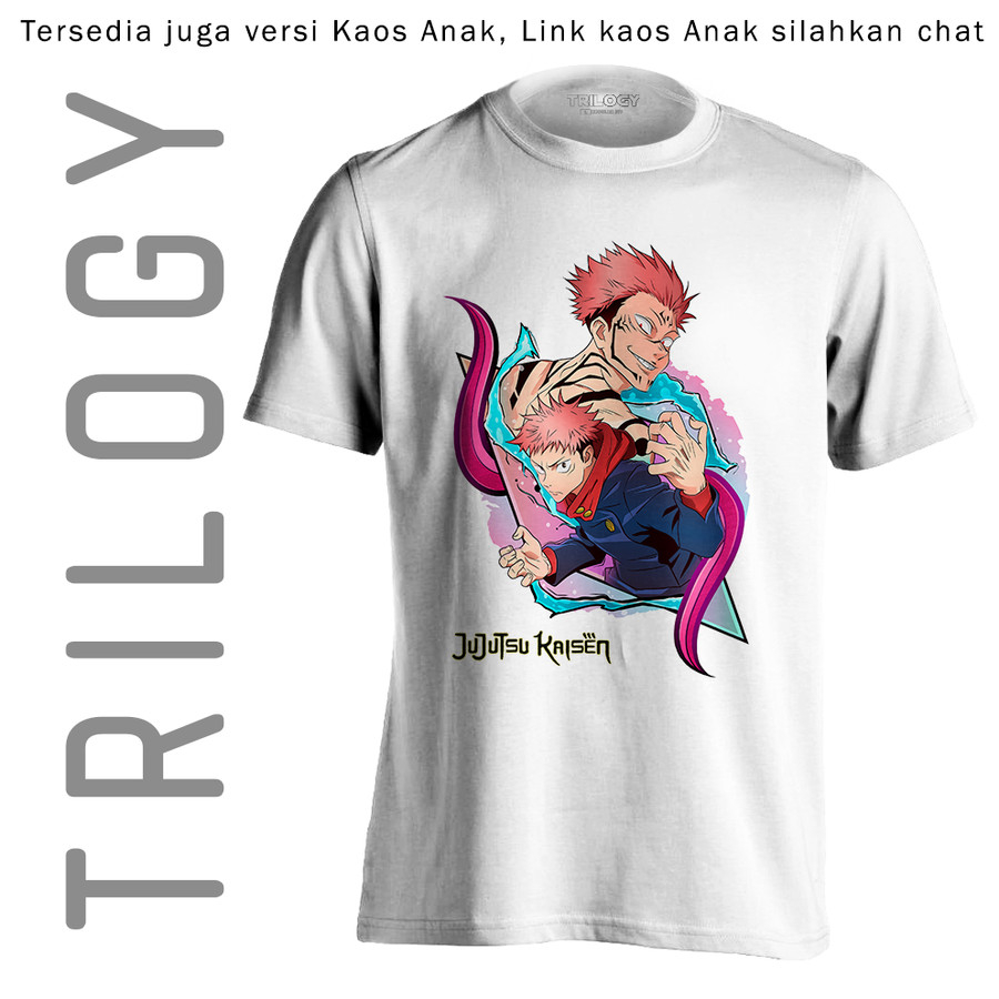 Jual Trilogy Dtg 0863 Jujutsu Kaisen Itadori Yuji Kaos Premium
