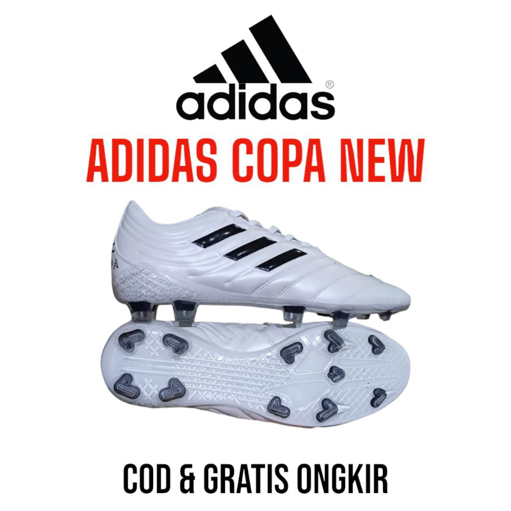 Jual SEPATU BOLA ADIDAS COPA KULIT JAHIT FULL WHITE TERBARU PALING ...
