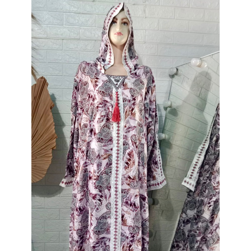Jual Baju arab gamis hoodie abaya arab Magribi oleh oleh haji umroh ...