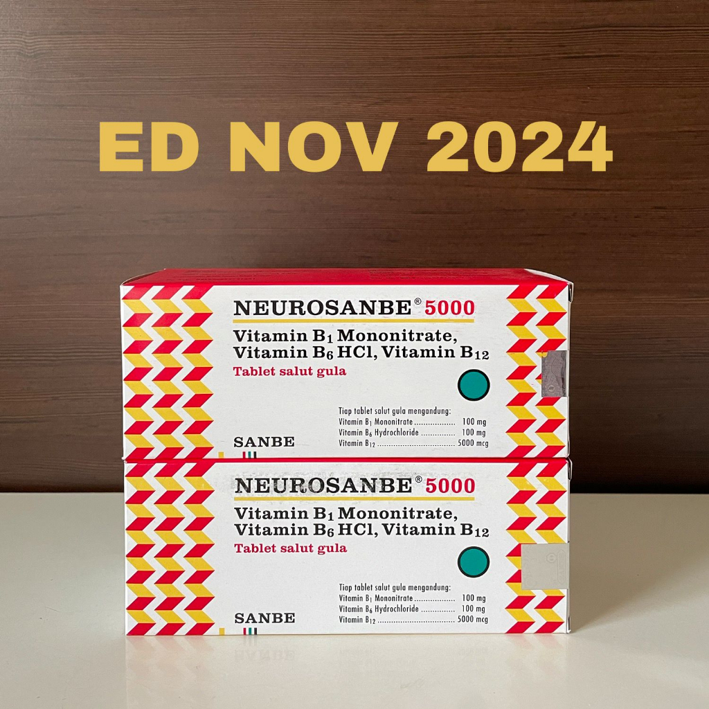 Jual Neurosanbe 5000 Box 100 Tablet | Shopee Indonesia