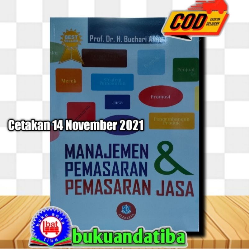 Jual MANAJEMEN PEMASARAN dan PEMASARAN JASA - Prof Dr Buchari Alma | Shopee Indonesia