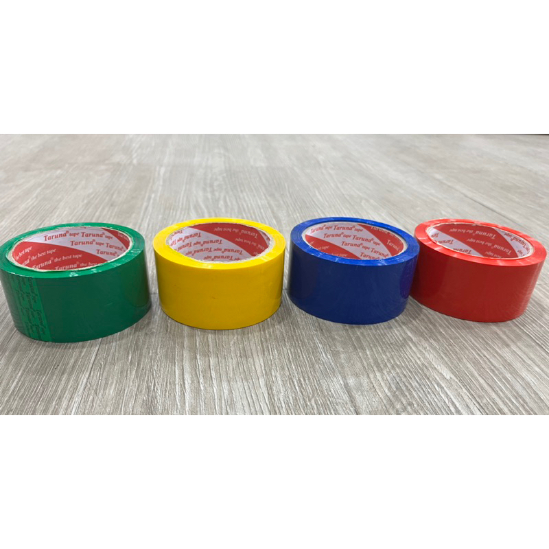 Jual Plester Warna 48mm / Selotip Warna Merah Kuning Hijau Biru Merek ...