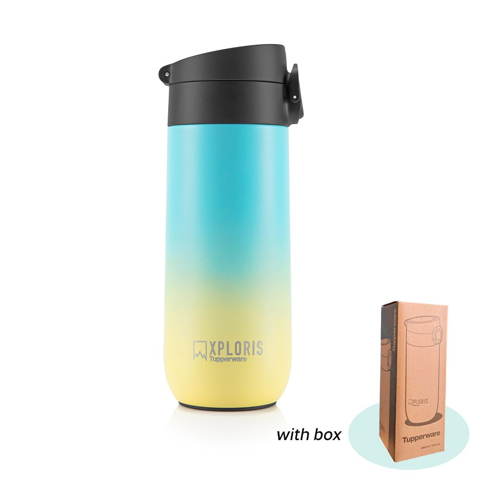 Jual Xploris Thermal Flask Termos Thermos 450 mL Tupperware | Shopee ...