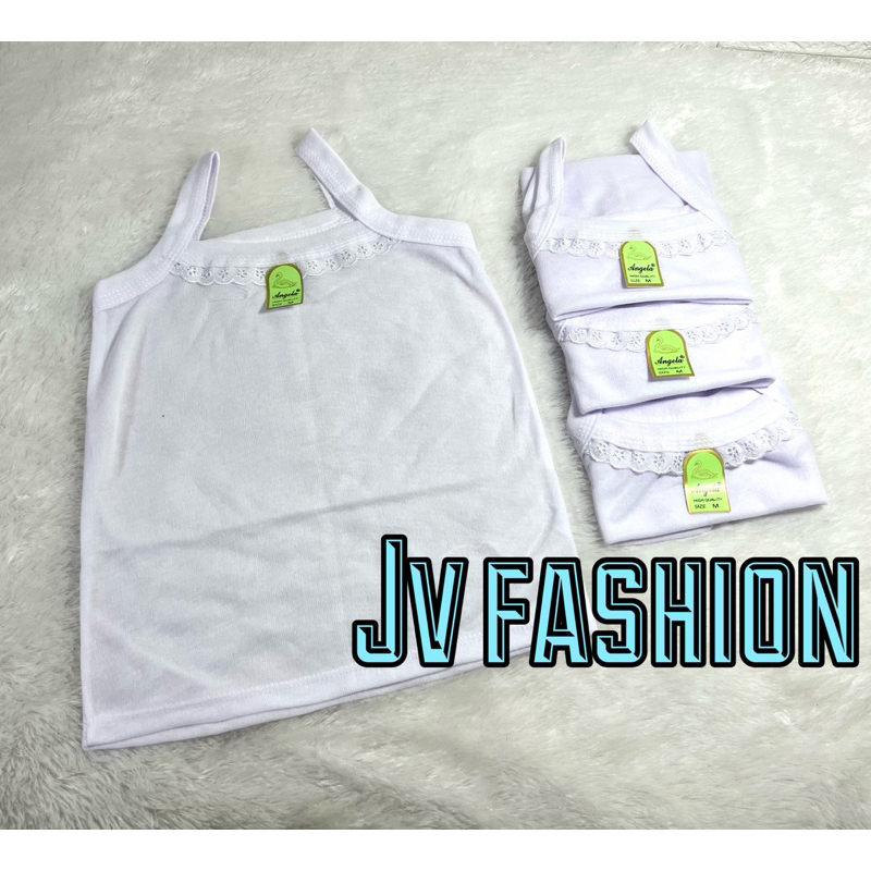 Jual 6 PCS Tank Top Khusus Warna Putih, Cocok Untuk Dalaman Anak ...