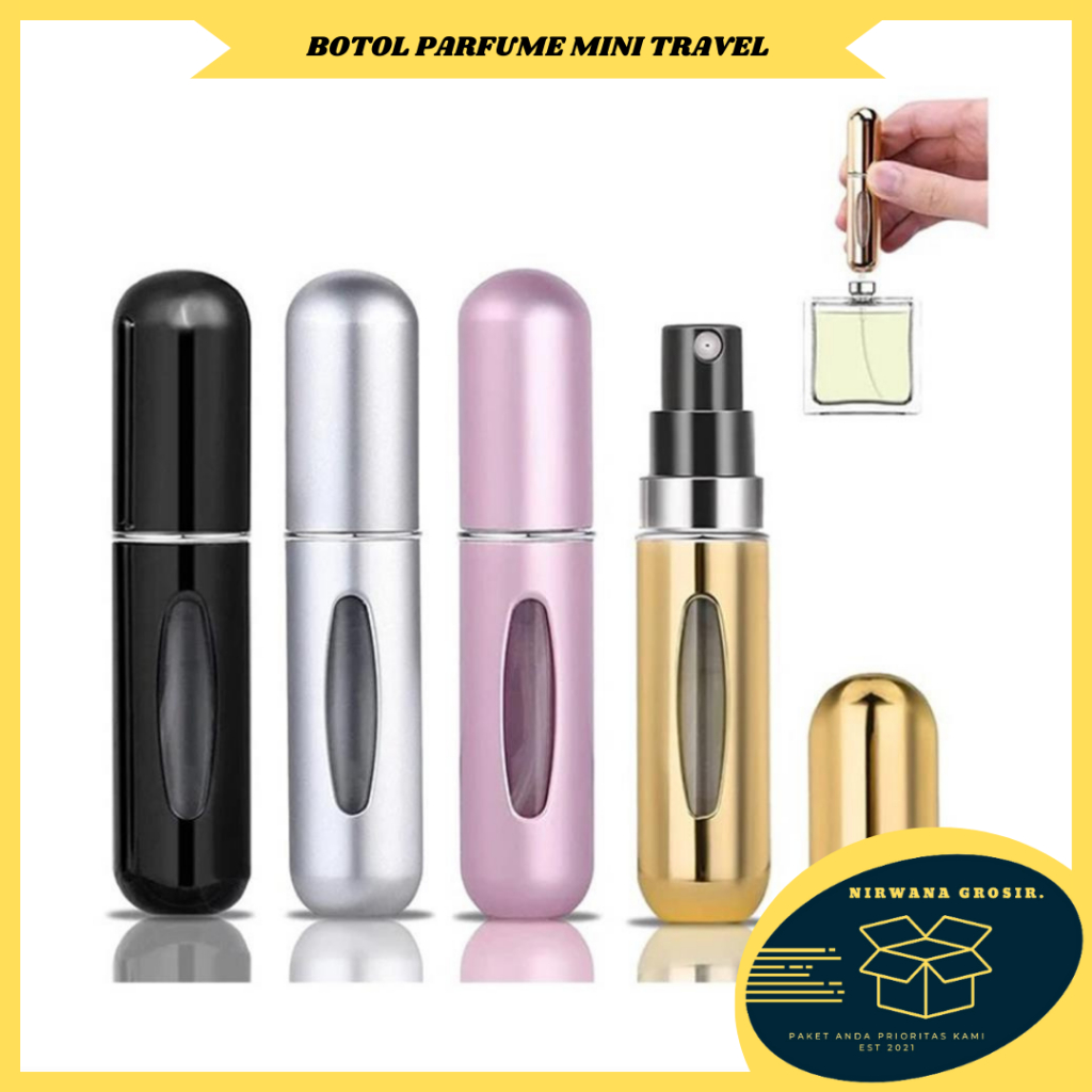Jual NG Botol Parfum Mini Refill Wadah isi Ulang Bottle Parfume Travel ...
