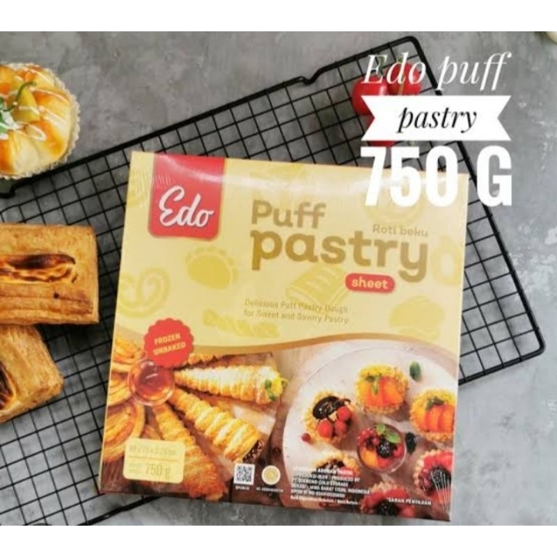 Jual Edo Kulit Pastry / Puff Pastry Sheet / Adonan Kue Roti Instan ...