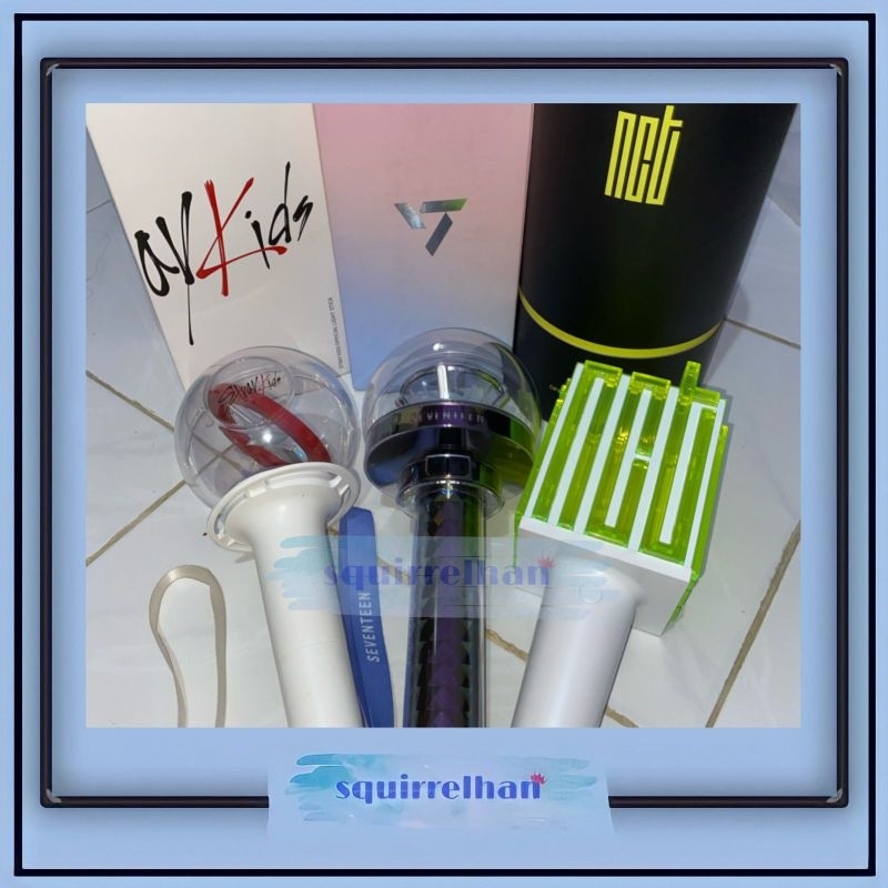 Jual [RENT] open rent lightstick seventeen nct stray kids nachimbong ...