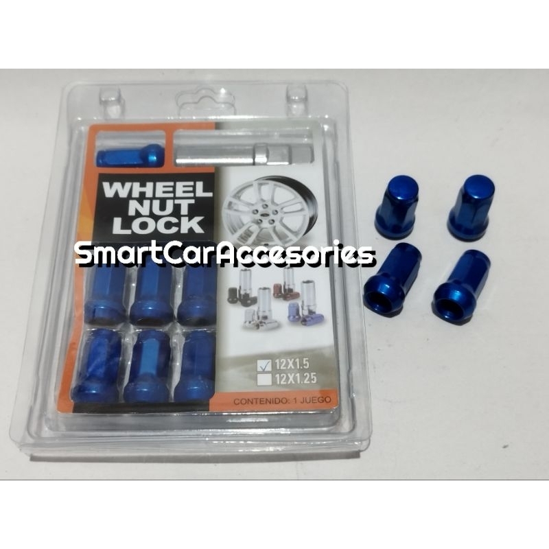 Jual Mur racing mur roda wheel nut zeneka variasi mobil M12 X 1.5 kunci ...