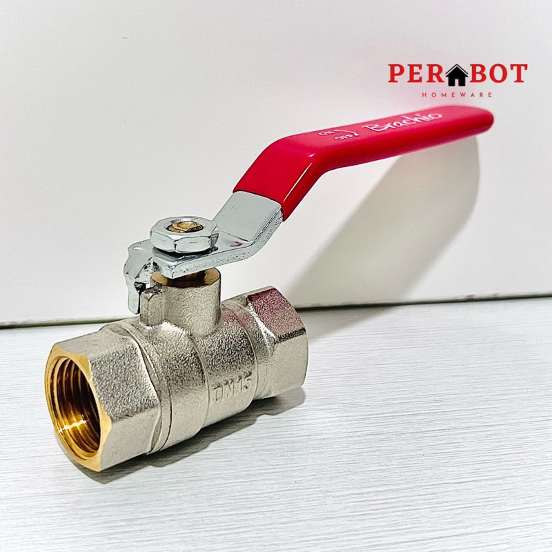 Jual Stop Kran Kuningan - Ball Valve Kuningan | Shopee Indonesia