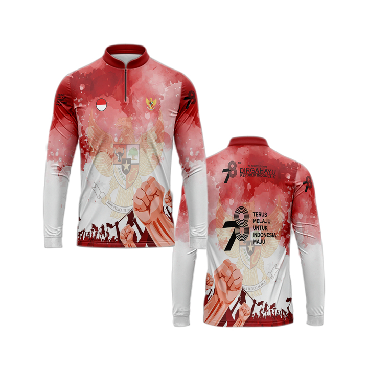 Jual kaos baju 17 agustus HUT RI ke 78 art 27 Fullprint 3D terbaru 2023 | Shopee Indonesia