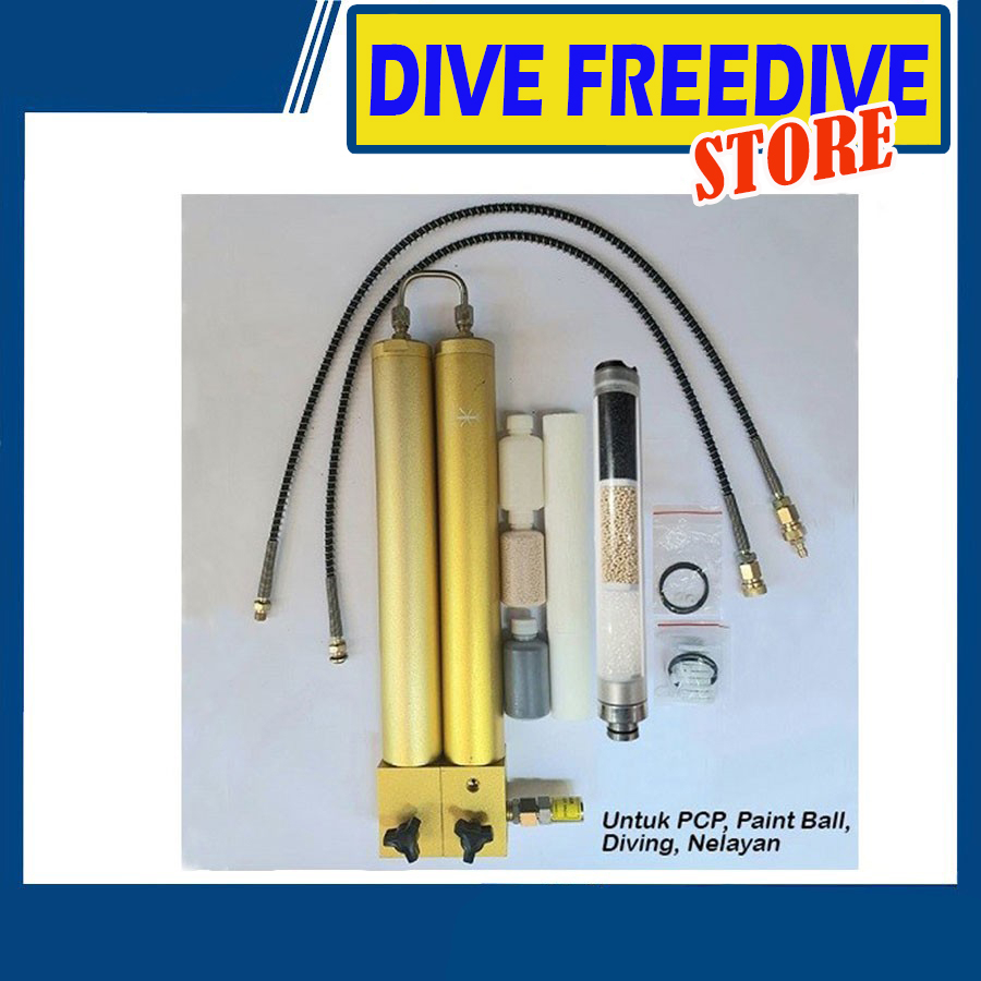Jual Air Filter Udara Double Compressor Breathing Air PCP Filter ...