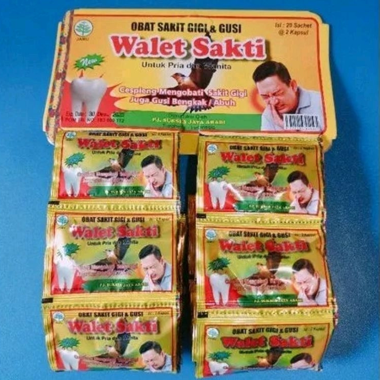 Jual WALET SAKTI Kapsul WaletSakti original sakit gigi gusi bengkak ...
