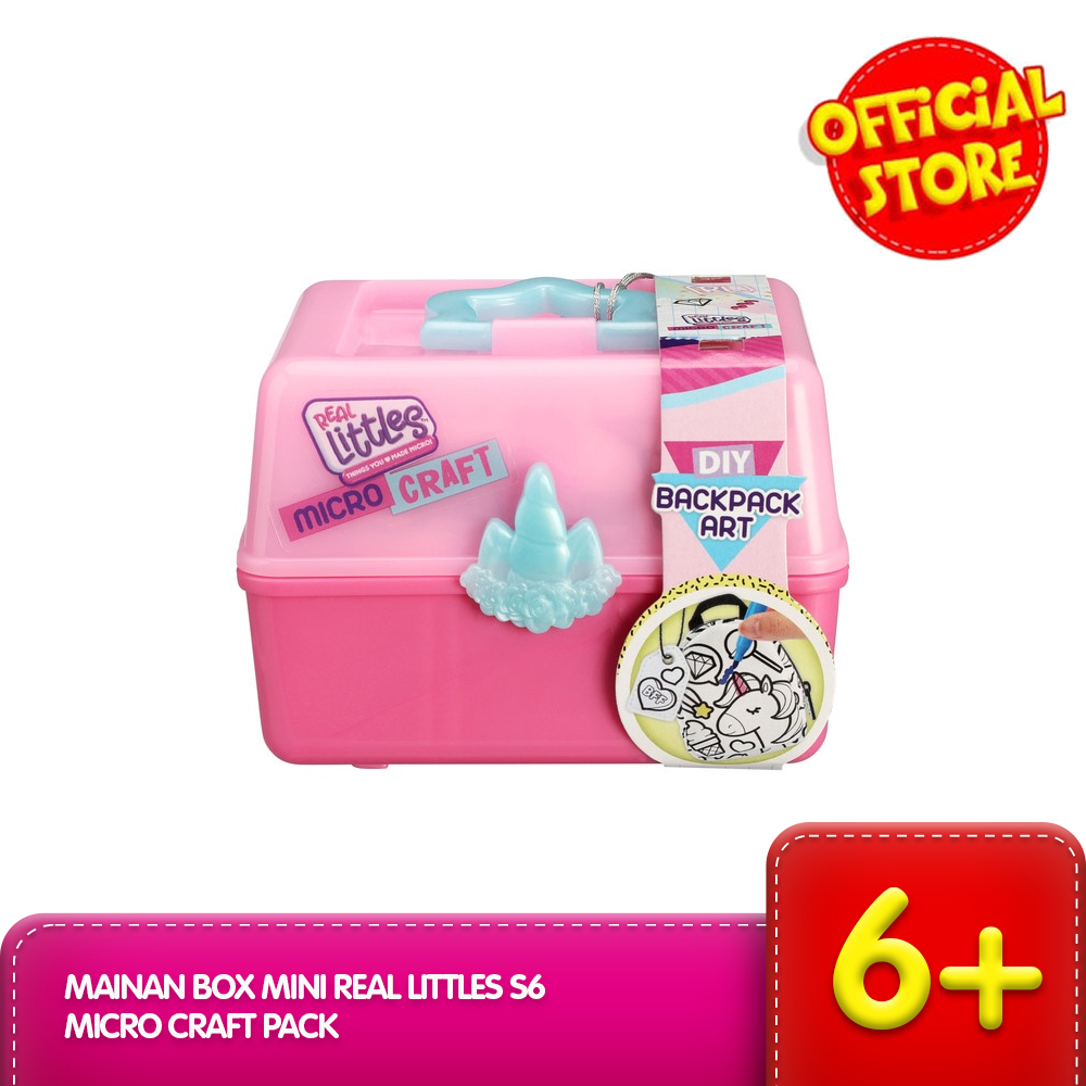 Jual Mainan Box Mini Real Littles S6 Micro Craft Pack DIY | Shopee ...