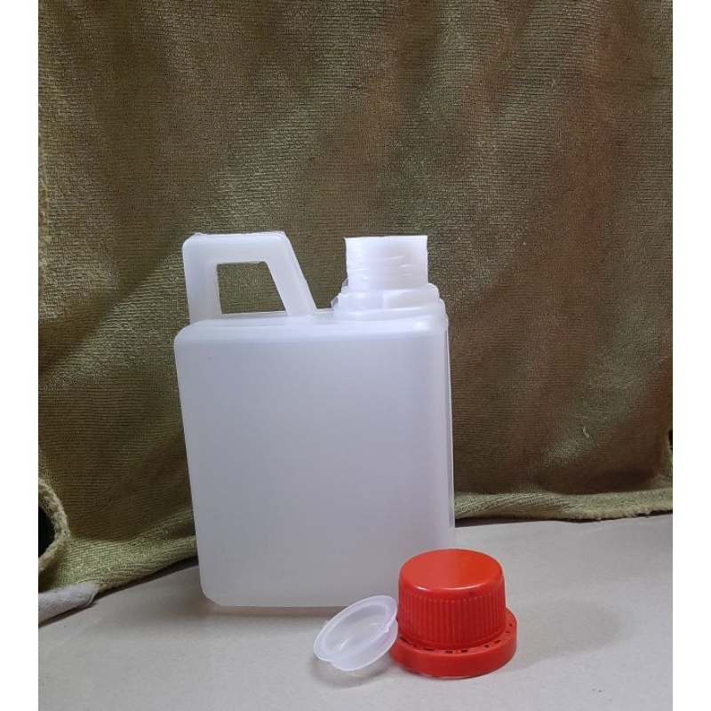 Jual (ISI 10PCS) JERIGEN/JIRIGEN BARU 500 ml Natural/Wadah madu/wadah ...