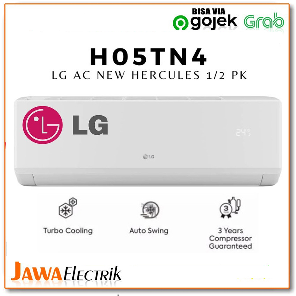 Jual AC LG 1/2 PK + PASANG LG NEW HERCULES LG H05TN4 Turbo Cooling | Shopee Indonesia