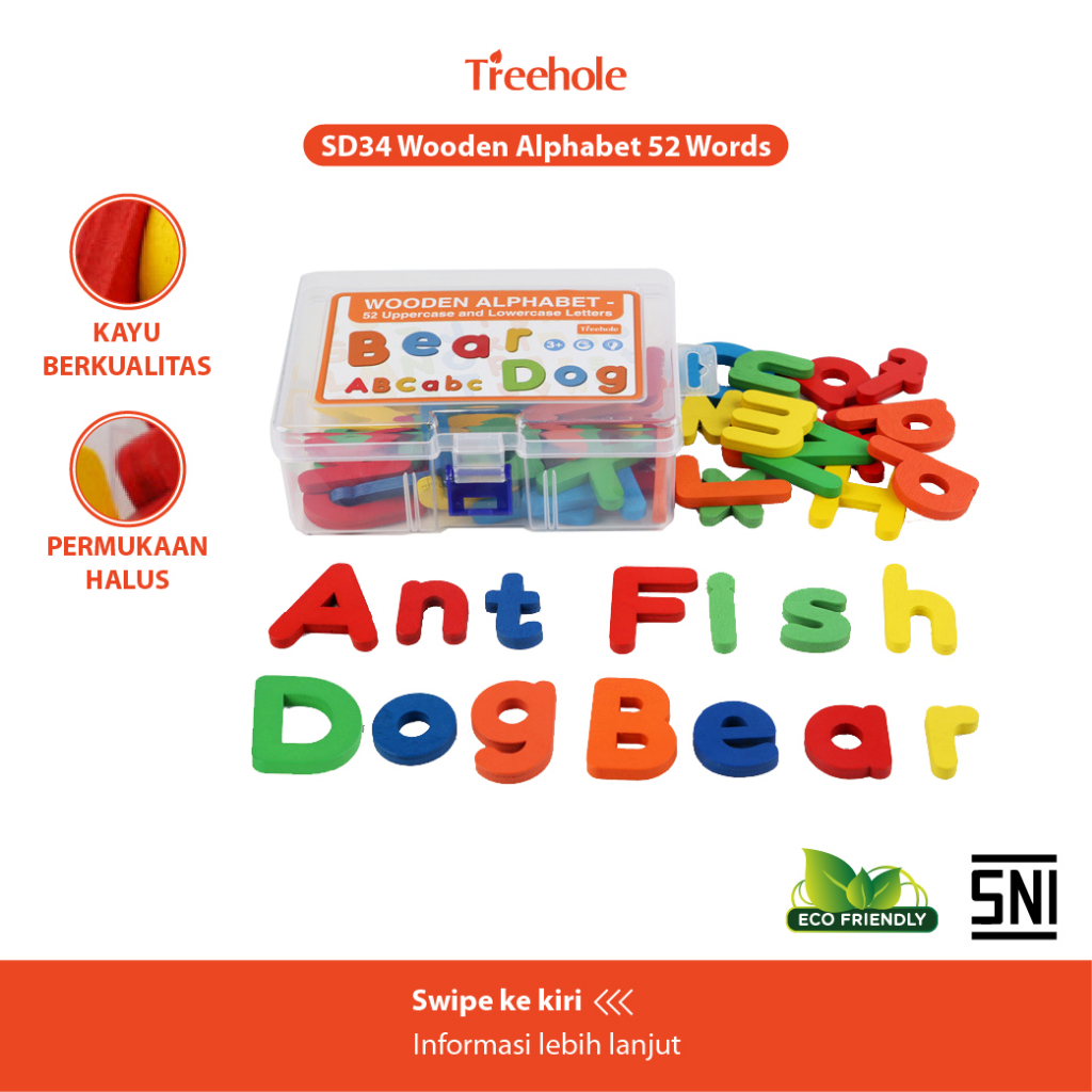 Jual Beringin Toys Mainan Edukasi Anak Puzzle Kayu Abjad Alfabet ABC ...