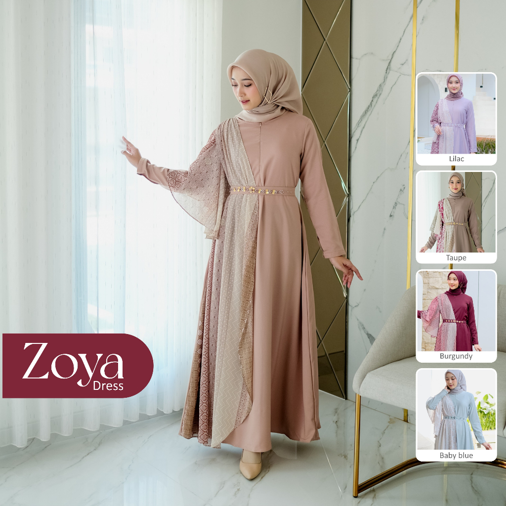 Jual Zoya Gamis PAYET Couple (GAMIS SAJA) | Shopee Indonesia