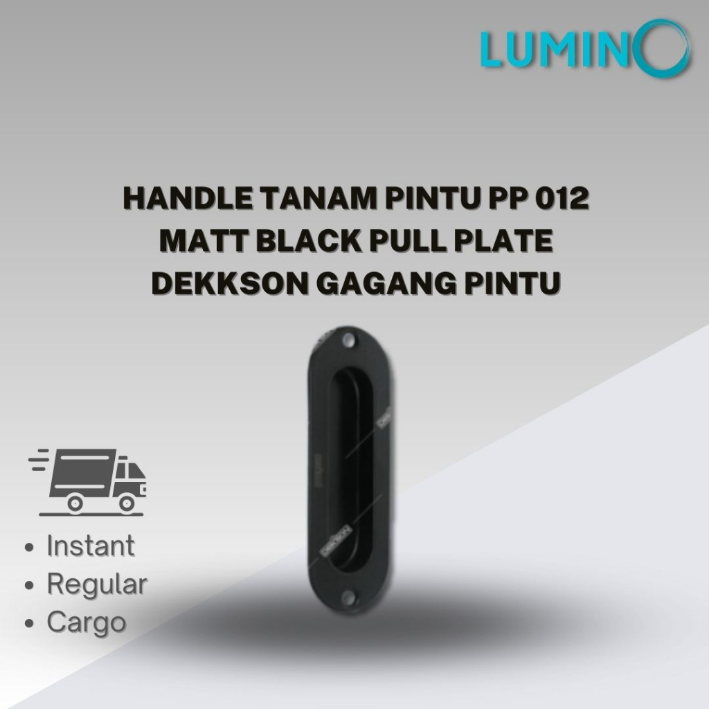 Jual Handle Tanam Pintu PP 012 Matt Black Dekkson Gagang Pintu | Shopee ...