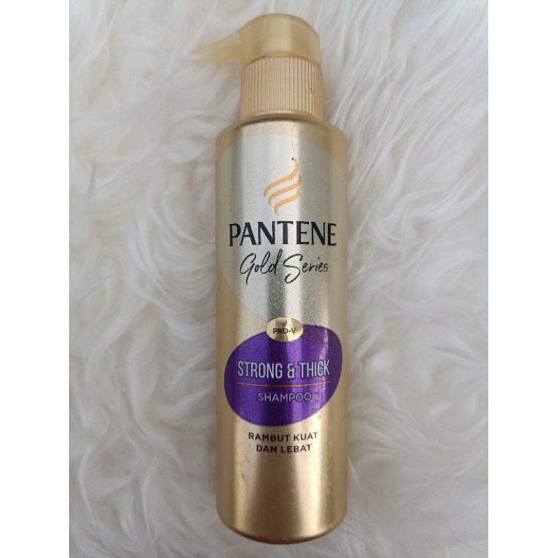 Jual Pantene Gold Series Strong & Thick Shampoo 125ml | Shopee Indonesia