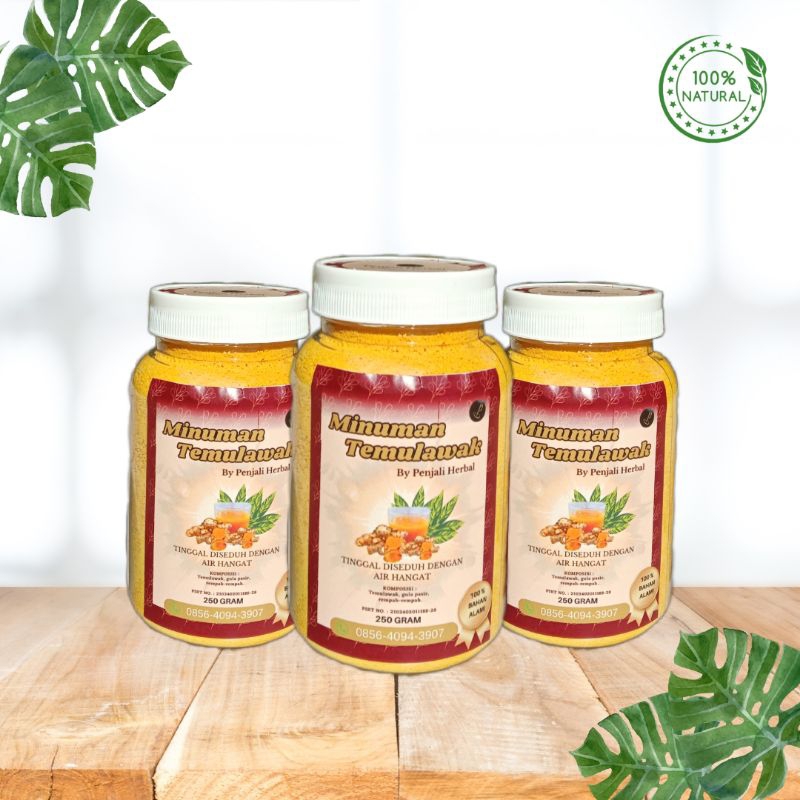 Jual MINUMAN TEMULAWAK BUBUK INSTAN | Minuman Herbal Instan | Minuman ...