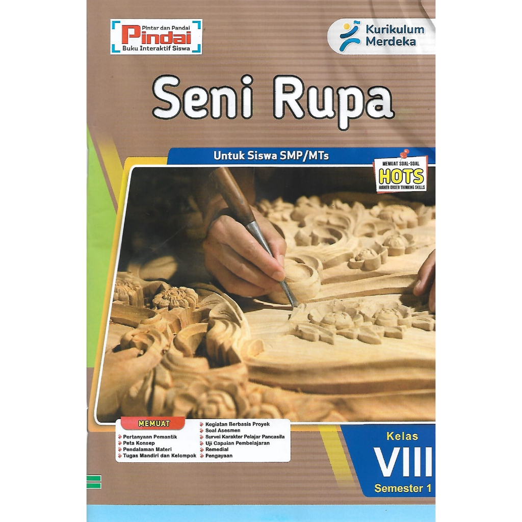 Jual Buku LKS Seni Rupa Kelas 8 SMP/MTs Kurikulum Merdeka Semester 1 | Shopee Indonesia