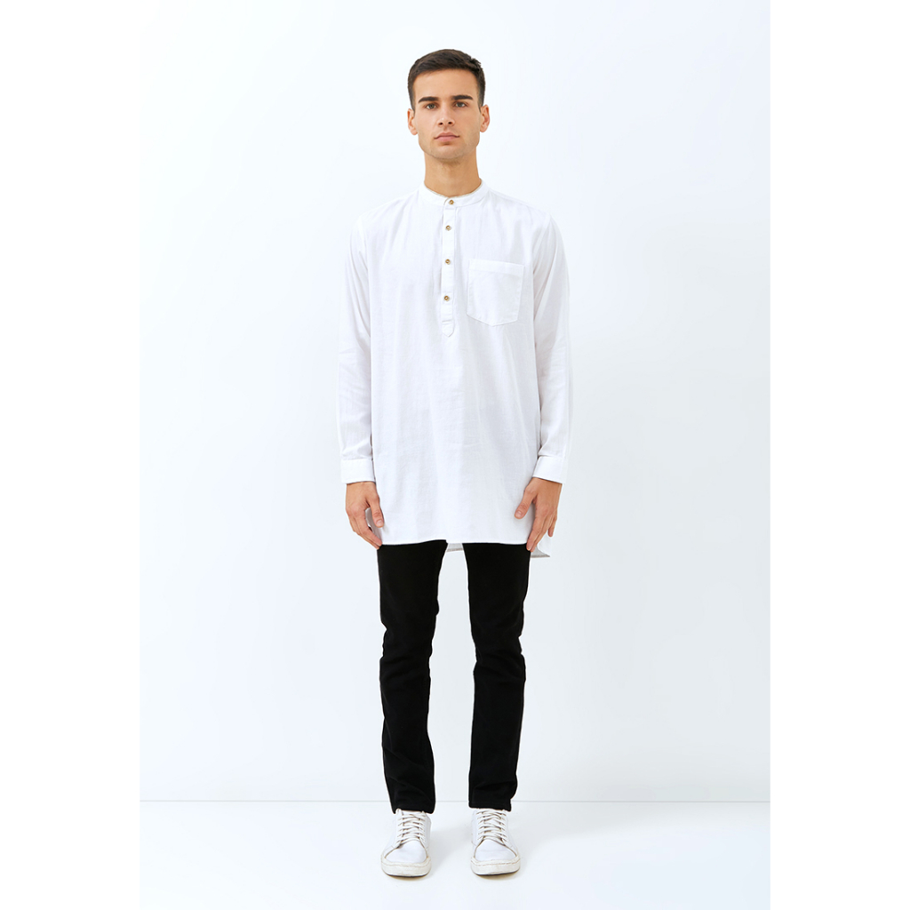 Jual Baju Koko Maroko KLL342WH | Shopee Indonesia