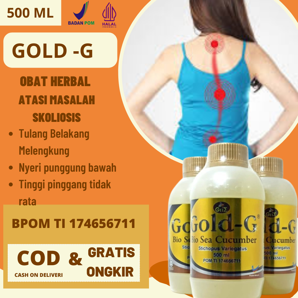 Jual Gold-G Mampu Atasi Patah Tulang Belakang Skoliosis Kelainan Tulang ... Jual Gold-G Mampu Atasi Patah Tulang Belakang Skoliosis Kelainan Tulang ...