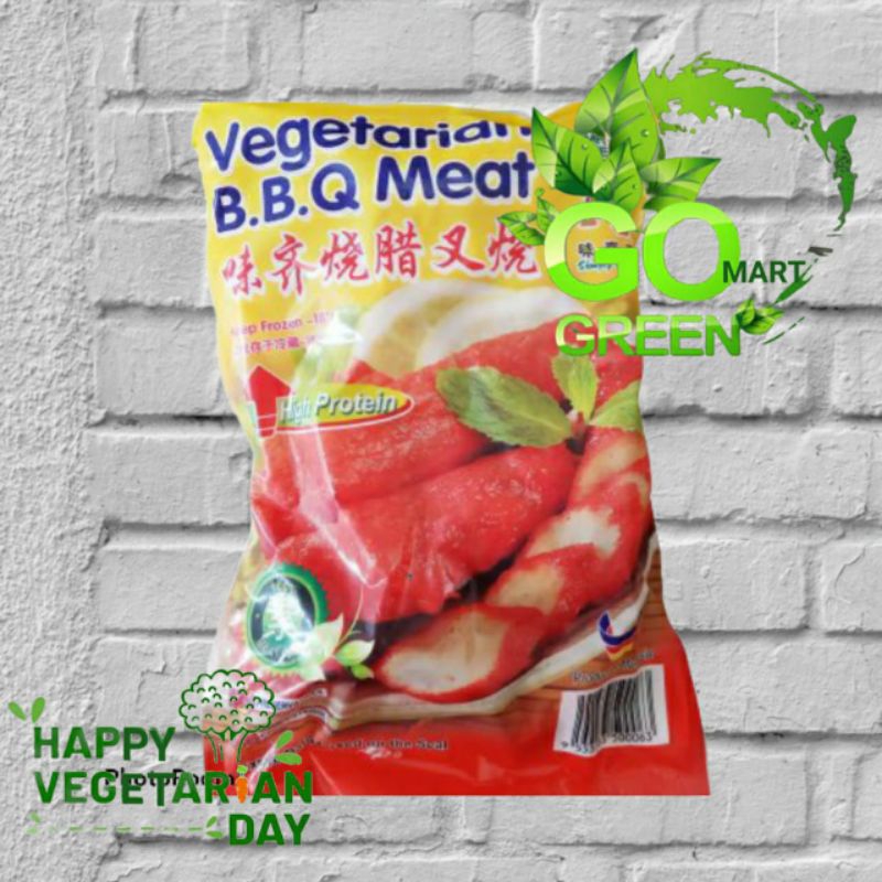 Jual mr. Vege Bbq meat 900g/cha sio vege/Daging merah | Shopee Indonesia