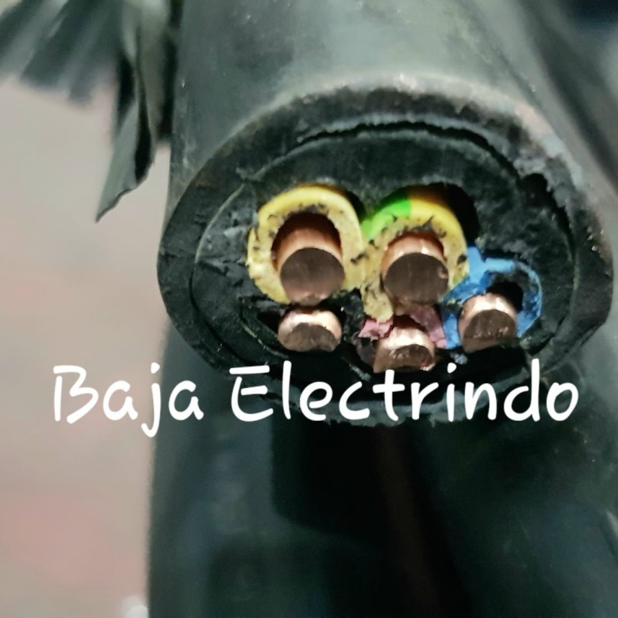 Jual Kabel NYY 5X2,5mm PER Meter MERK METAL/LINDO Kabel tunggal NYY 5x2 ...