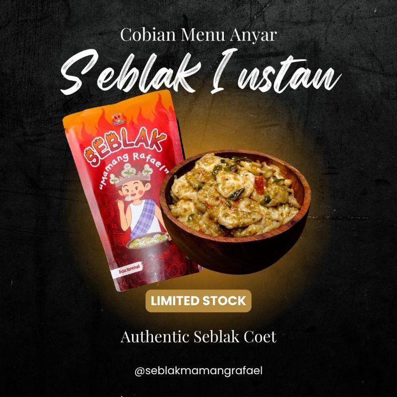 Jual seblak Rafael | Shopee Indonesia