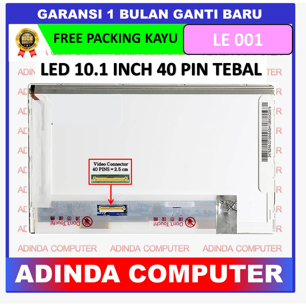 Jual LED LCD Laptop Notebook 10 Inch 10.1 Inch Tebal | Shopee Indonesia