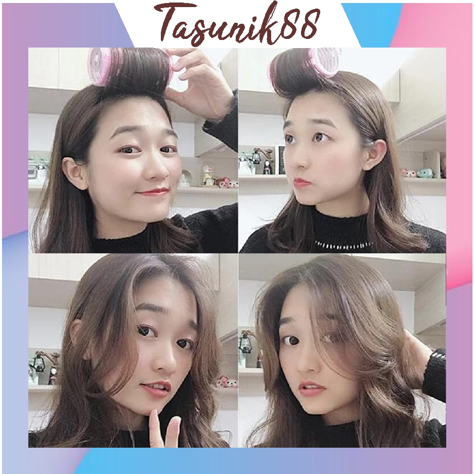 Jual ⭐TasUnik88⭐ Roll Rambut Ala Korea Gulungan Rambut Satuan Hair ...