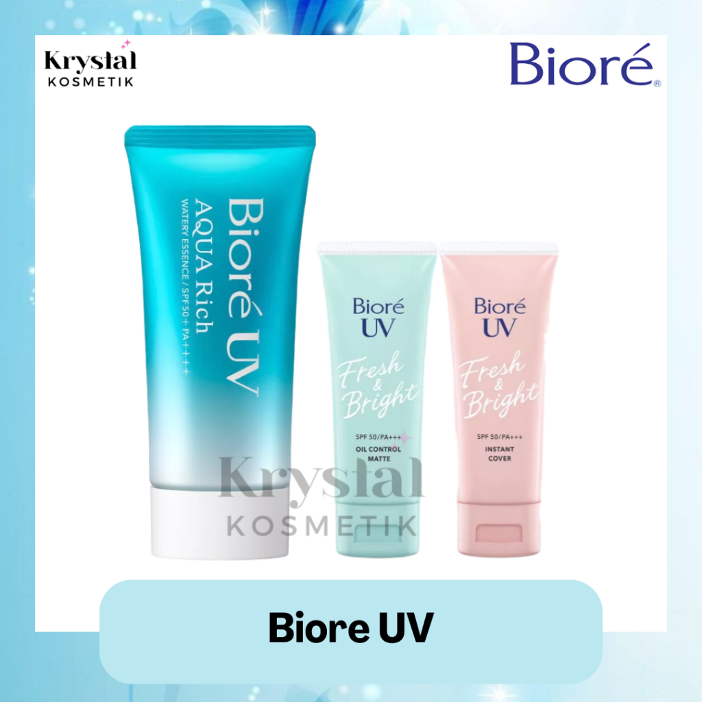 Jual BIORE UV Aqua Rich Sunscreen Watery Essence SPF50+++ | Biore UV ...