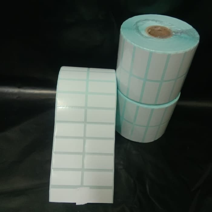 Jual Label Semicoat Barcode 33x15 2 Line Isi 5500 Label Harga Barang ...