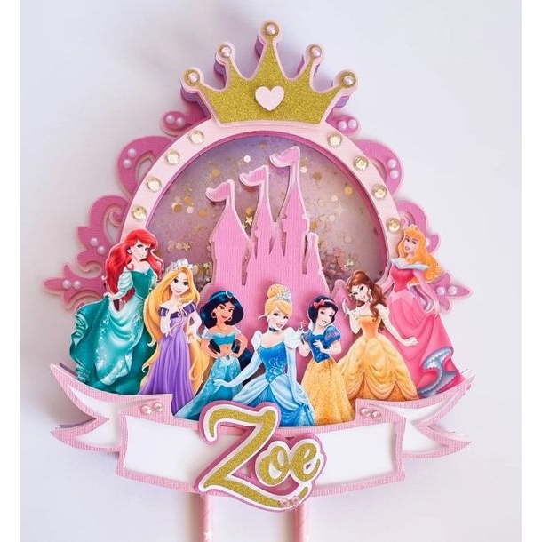 Jual Cake Toppers 3D dan Lampu LED/Dekorasi ulang tahun anak gambar ...