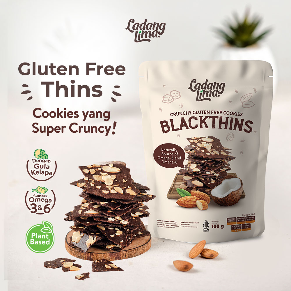 Jual Healthy Cookies Gluten Free Ladang Lima | Plant Based Cookies With ...