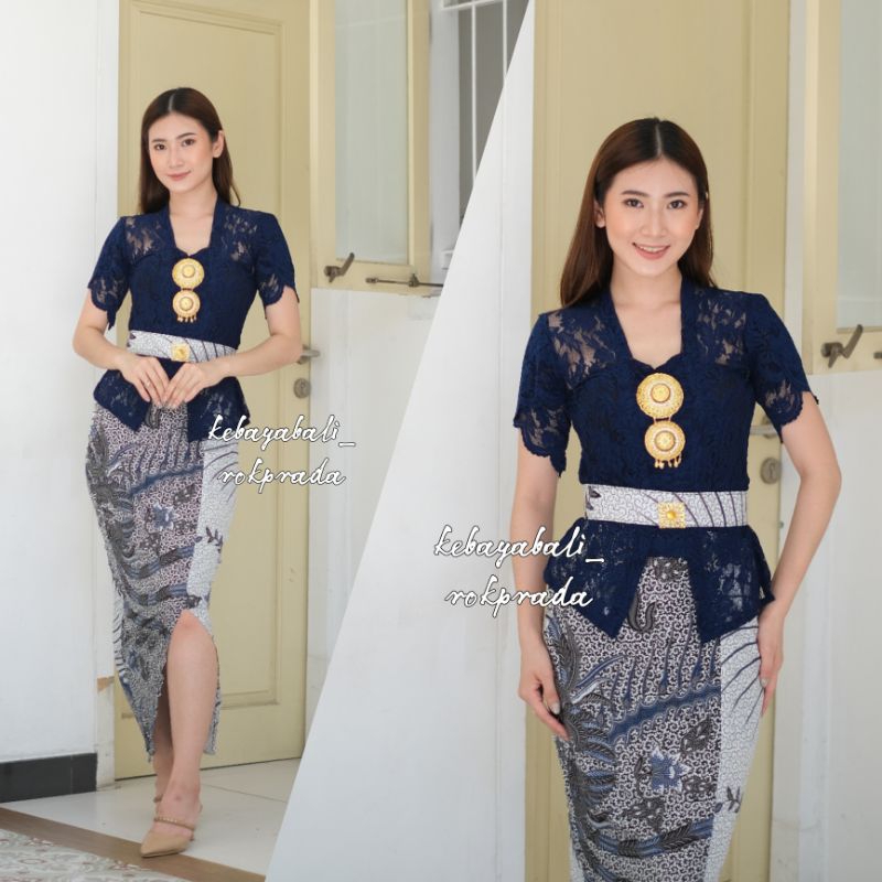 Jual NABILA SERIES KEBAYA BALI TANGAN LILIT SOFIA MURAH | Shopee Indonesia