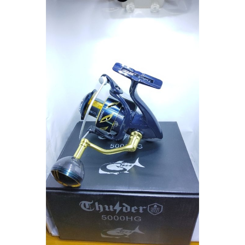 Jual Reel G-Tech Thunder SW 3000,4000,5000 | Shopee Indonesia