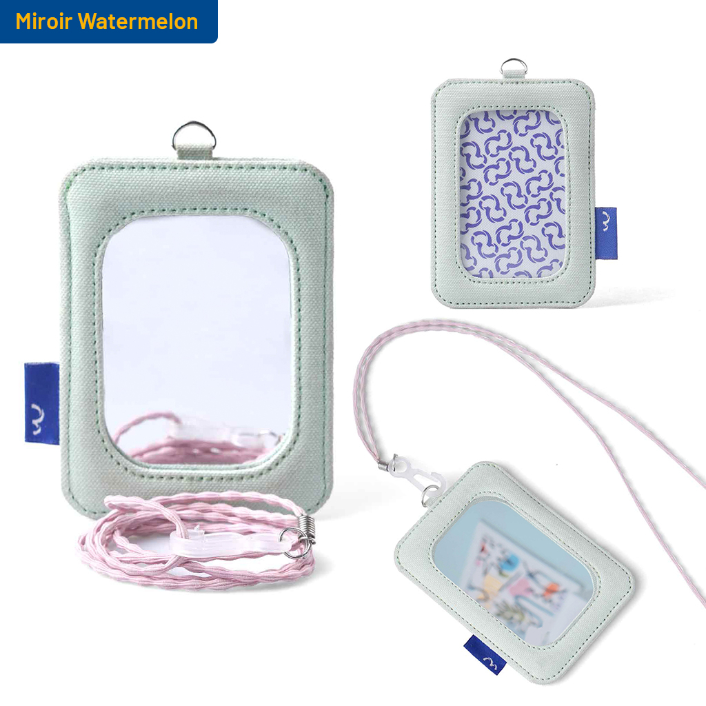 Jual Wallts Miroir - ID Card Lanyard Gantungan Name Tag Kaca Cermin ...