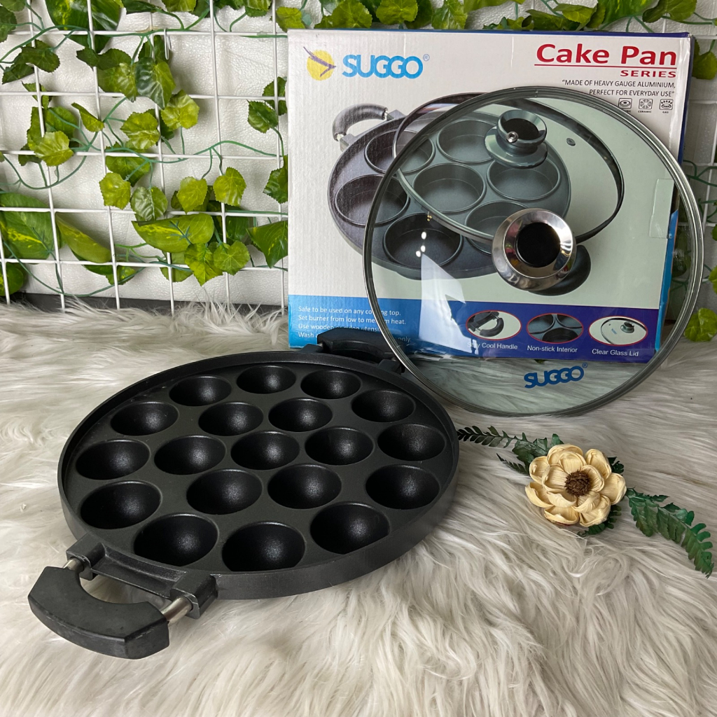 Jual Cetakan Kue 19 Lubang dan 15 Lubang Takoyaki Suggo | Shopee Indonesia