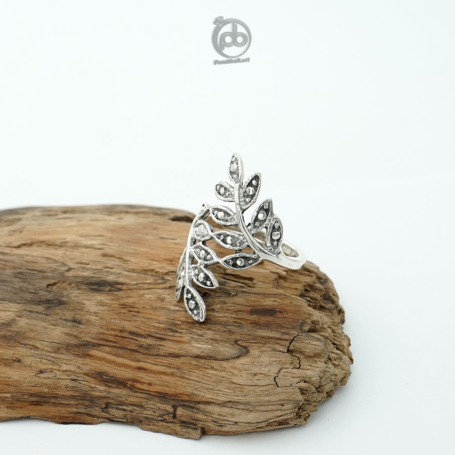 Jual Cincin Wanita Perak 925 Asli Bali Silver 925 Motif Lebar Padi ...